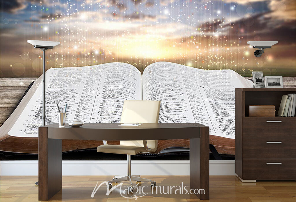 Mystical Bible Wallpaper Wall Mural by Magic Murals