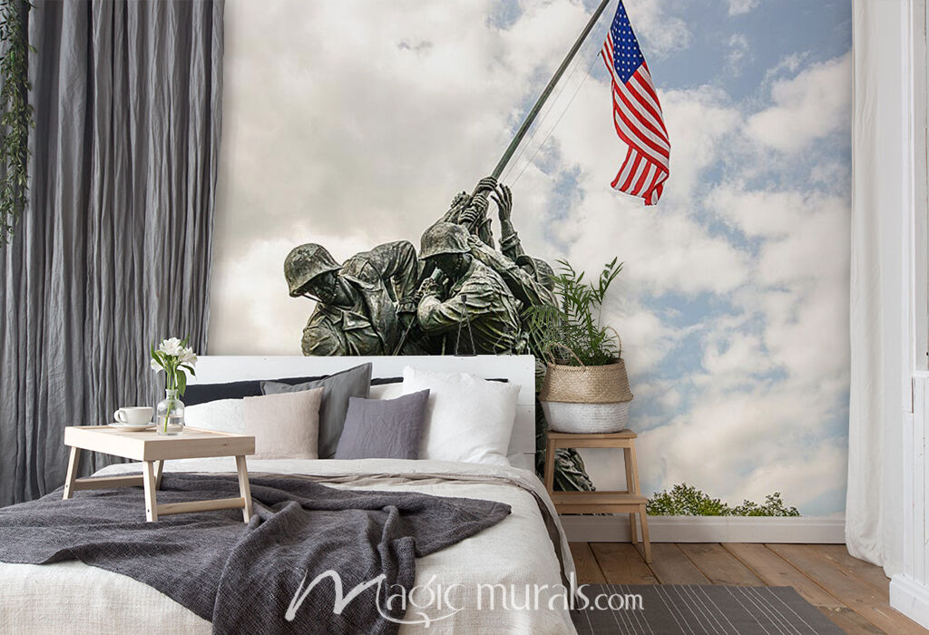 Marine Corps War Memorial Wallpaper Mural by Magic Murals