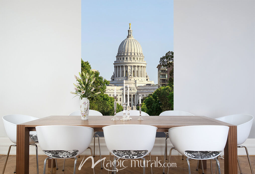 Wisconsin State Capitol Building Mural by Magic Murals