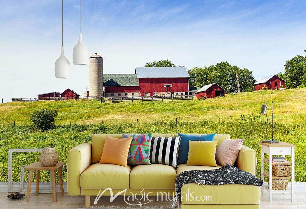 American Countryside Wallpaper Mural by Magic Murals