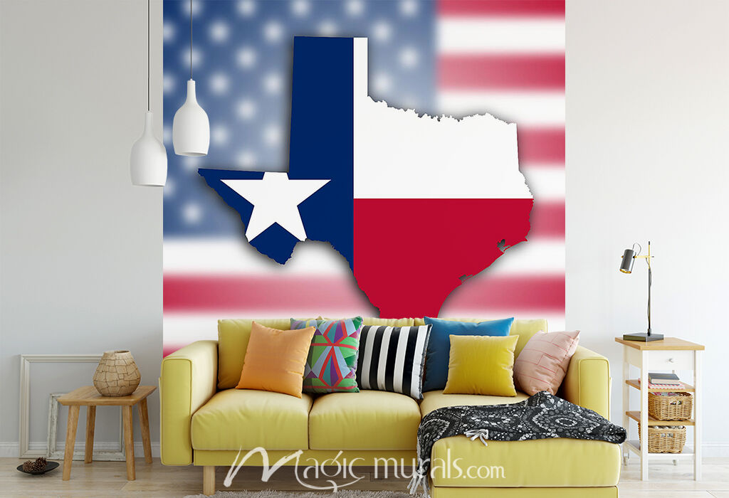 The Lone Star State Wallpaper Wall Mural by Magic Murals