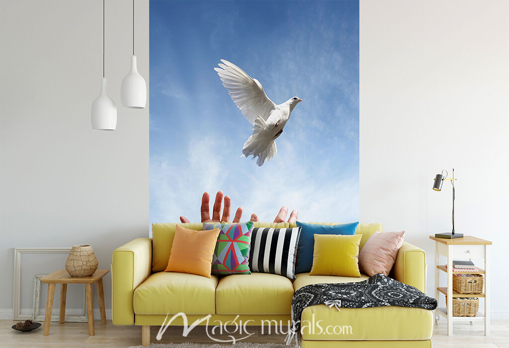 Dove Released Wallpaper Wall Mural by Magic Murals