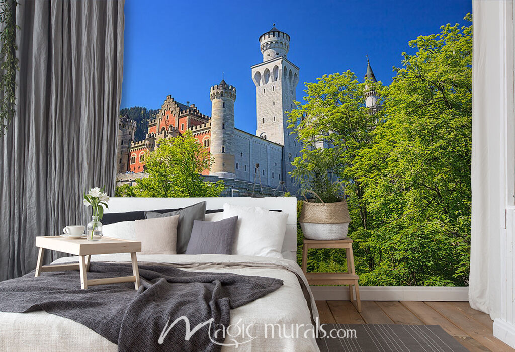 Neuschwanstein Castle Germany Wallpaper Mural by Magic Murals