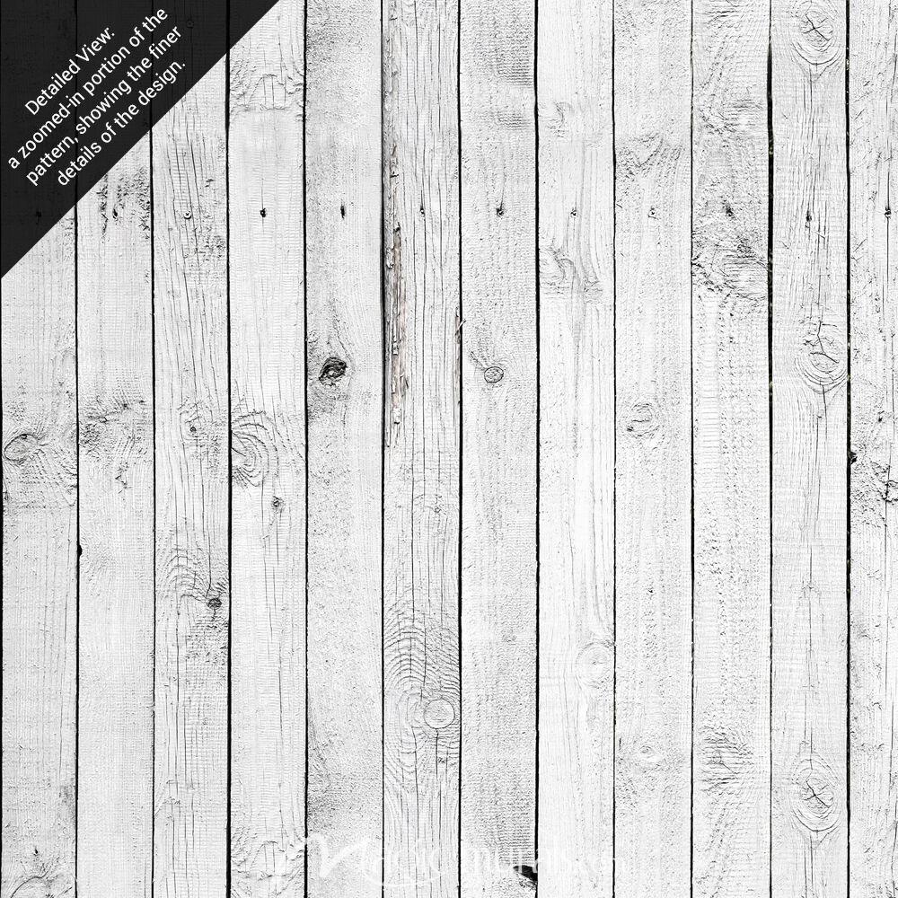 Rustic Gray Wood Wallpaper Wall Mural by Magic Murals