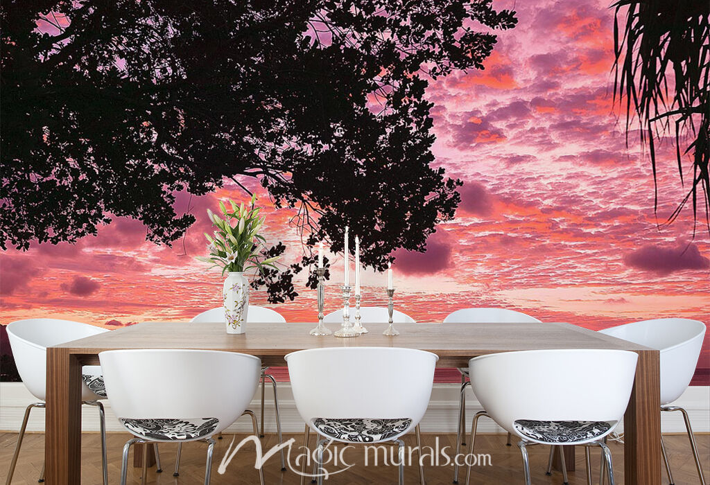 Tawali Sunset Magic Wallpaper Wall Mural by Magic Murals