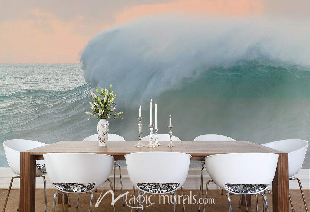 Powerful Wave Wallpaper Wall Mural by Magic Murals