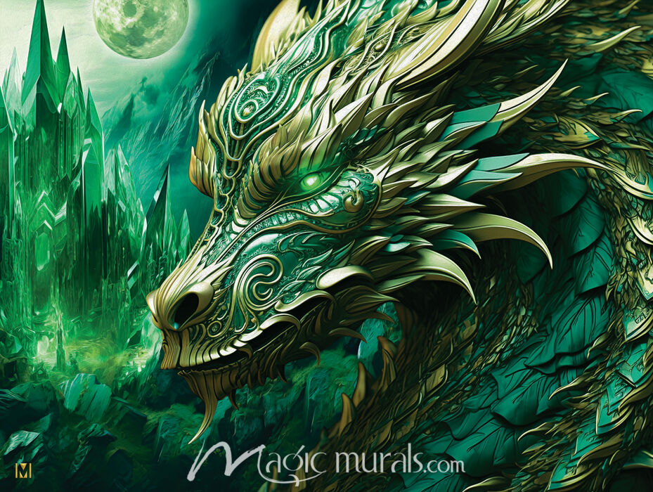 Guardian Dragon 4200 Wallpaper Mural by Magic Murals