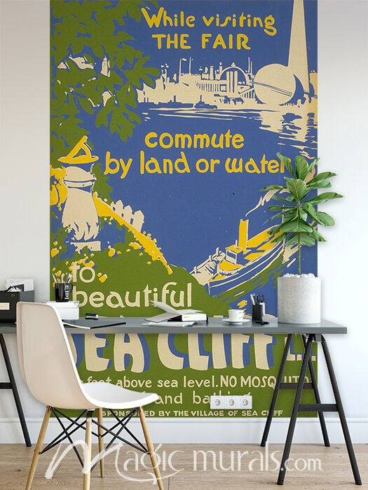 Visiting the Fair Wallpaper Wall Mural by Magic Murals
