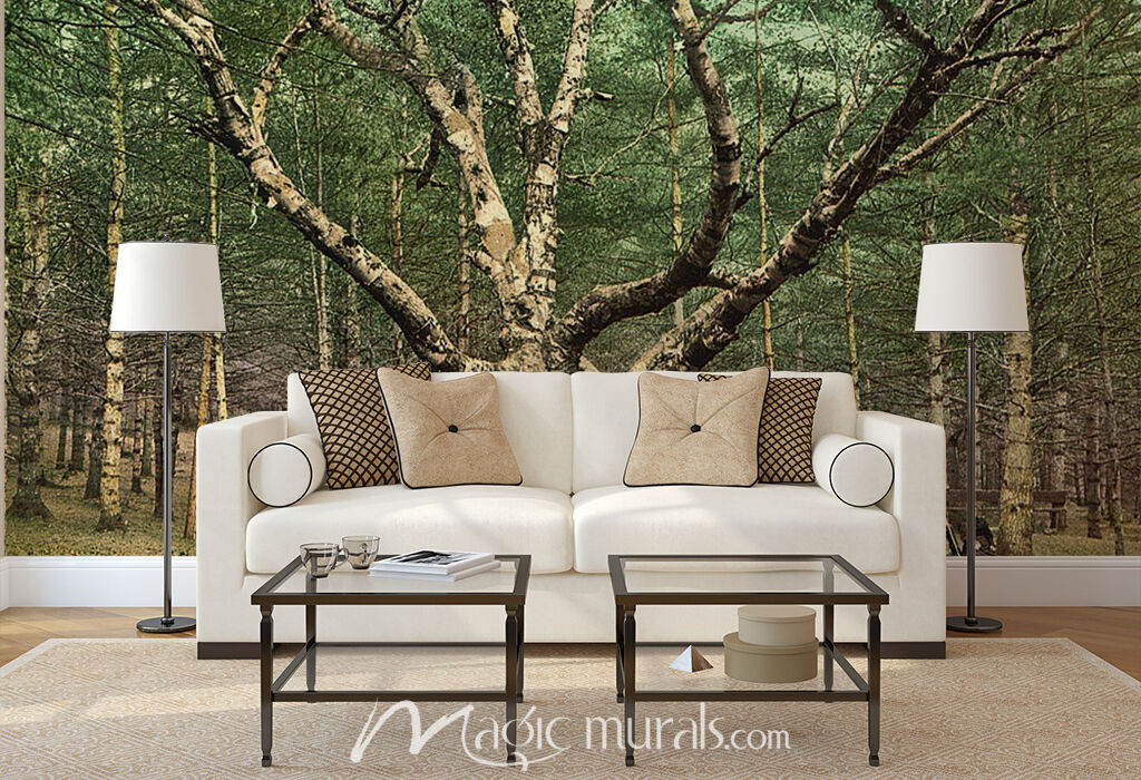 The Wizard Tree Wallpaper Wall Mural by Magic Murals