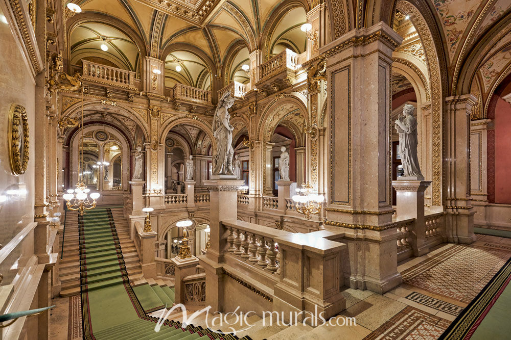 The Vienna State Opera 2 Wallpaper Mural by Magic Murals