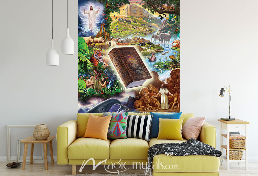 Bible Stories Wallpaper Wall Mural by Magic Murals