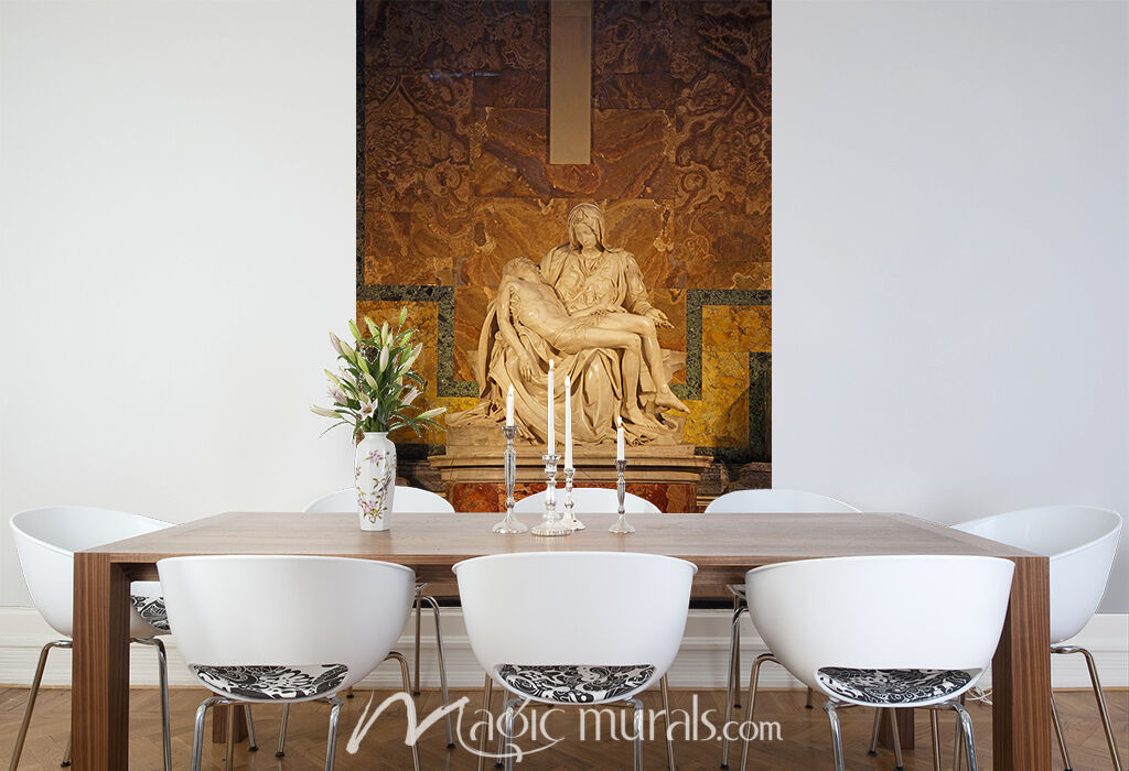 Pietà by Michelangelo Wallpaper Mural by Magic Murals