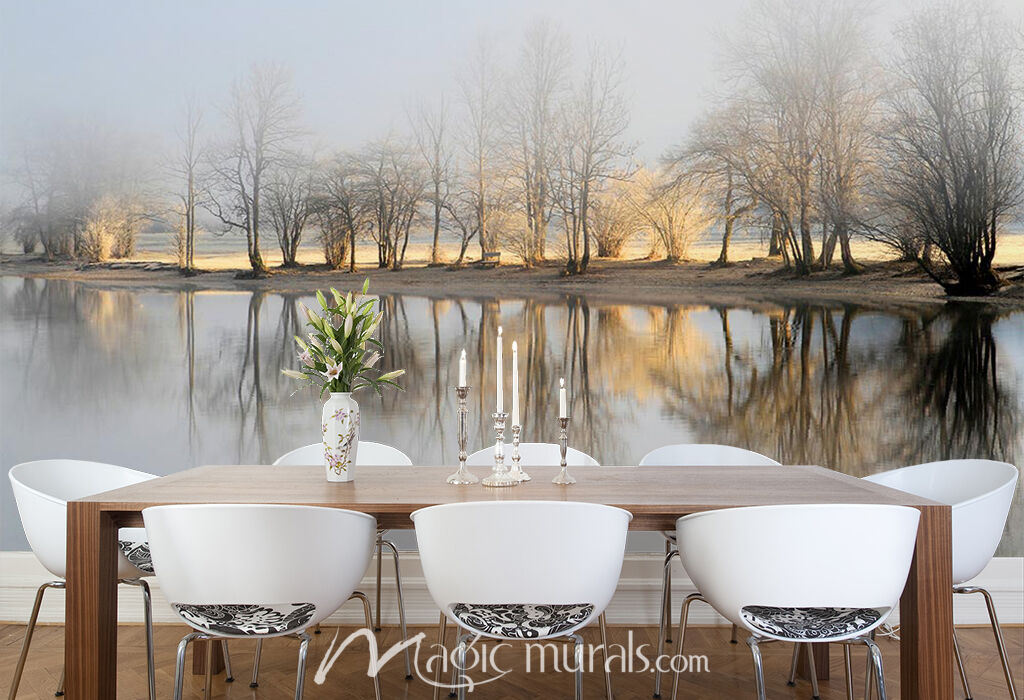 January Morning Wallpaper Wall Mural by Magic Murals