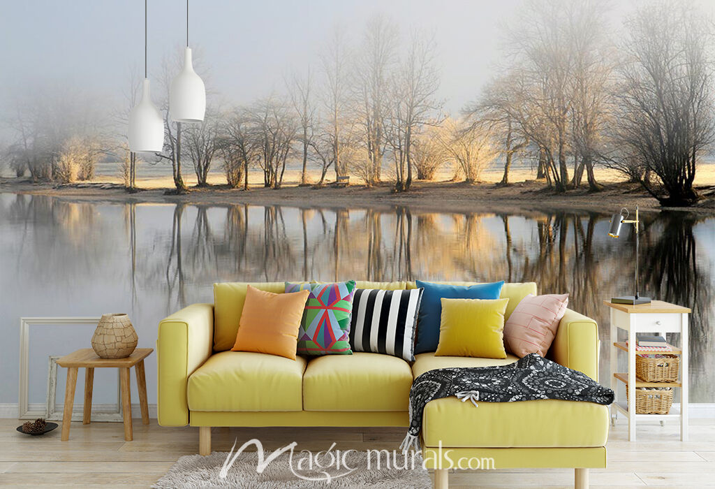 January Morning Wallpaper Wall Mural by Magic Murals