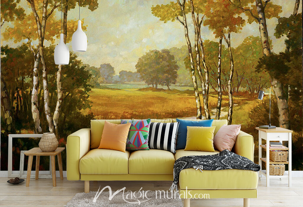Country Walk 1 Wallpaper Wall Mural by Magic Murals
