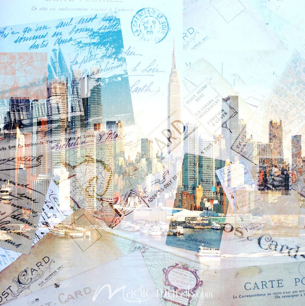 NYC Urban Exploration Wallpaper Mural by Magic Murals