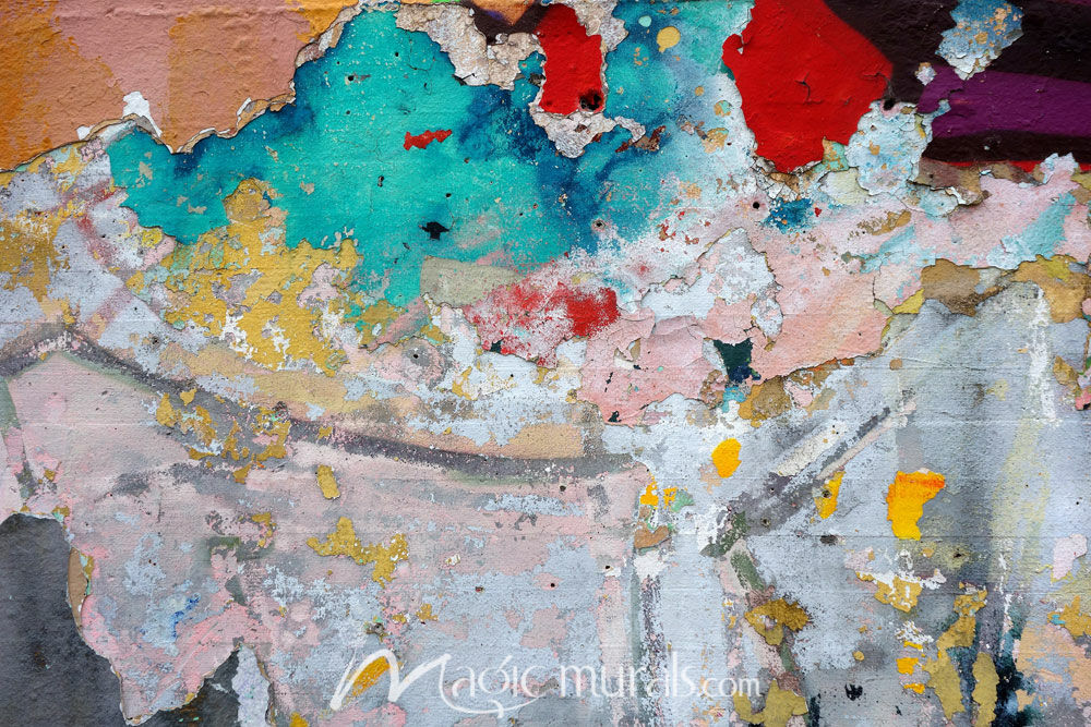 Concrete Paint Texture Wallpaper Mural by Magic Murals