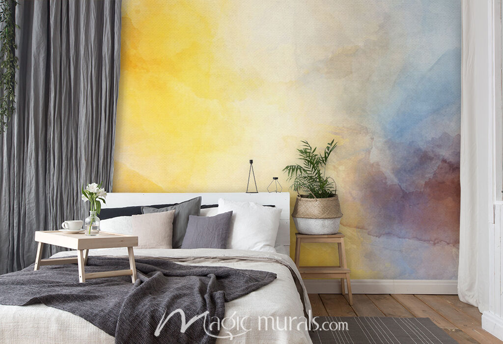 Abstract Paint Texture Wallpaper Mural by Magic Murals