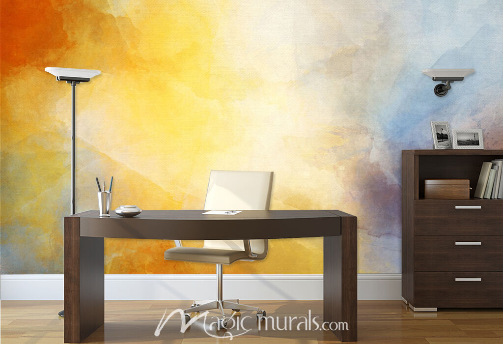 Abstract Paint Texture Wallpaper Mural by Magic Murals