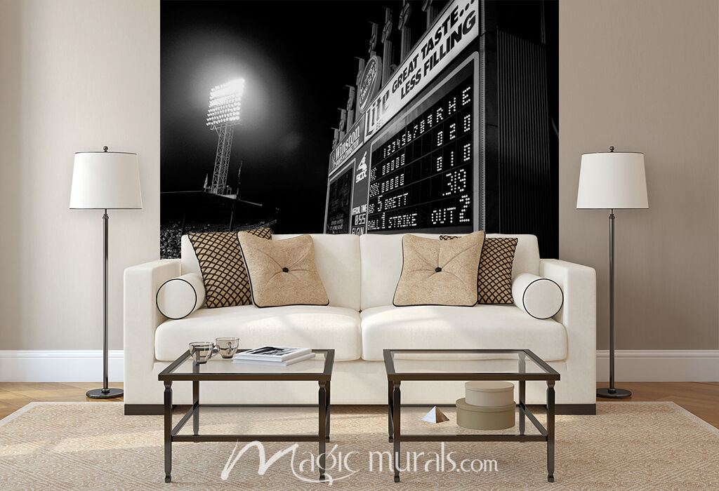 Baseball Scoreboard I Wallpaper Mural by Magic Murals