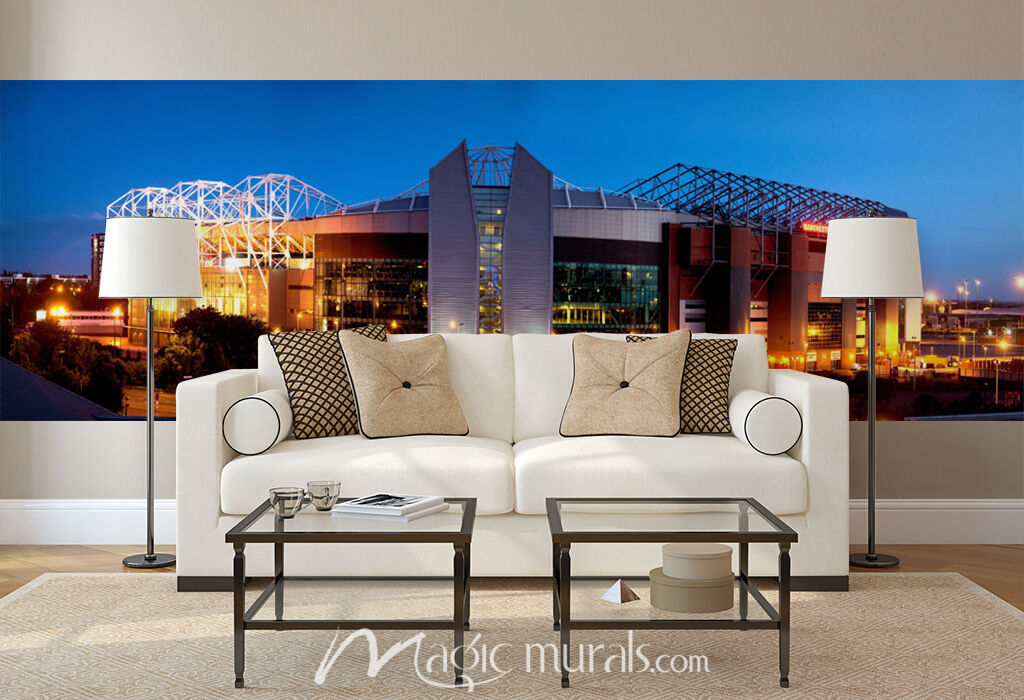 Manchester Stadium Wallpaper Wall Mural by Magic Murals