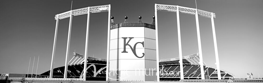 KC Kauffman Baseball Stadium 2566 Mural by Magic Murals