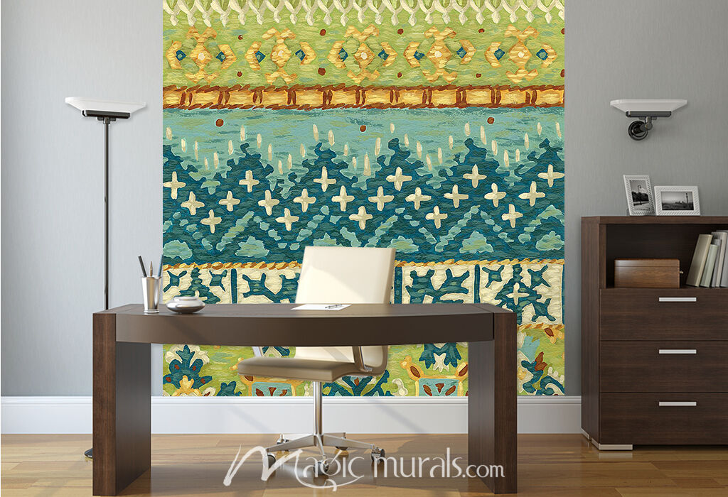 Eastern Textile III Wallpaper Wall Mural by Magic Murals
