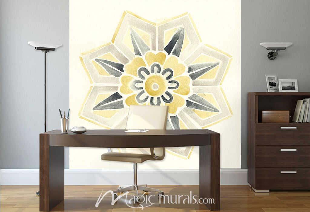 Modern Medallions III Wallpaper Mural by Magic Murals
