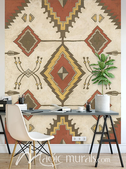 Native Design I Wallpaper Wall Mural by Magic Murals