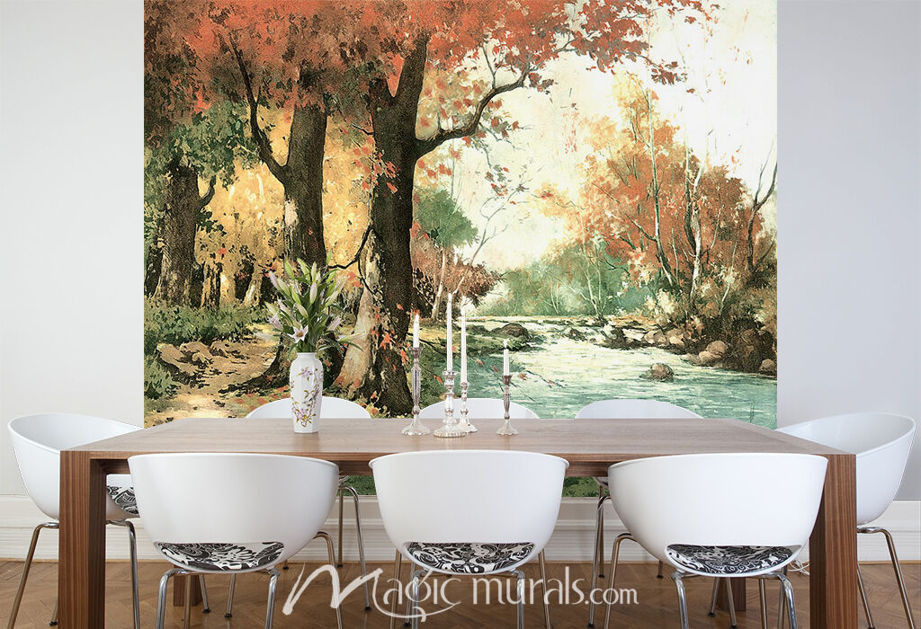 Autumn Landscape I Wallpaper Wall Mural by Magic Murals