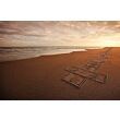 Hopscotch Beach Wallpaper Wall Mural by Magic Murals