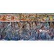 Templo Mayor Aztec Eagle Warriors 6556 Mural by Magic Murals