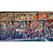 Templo Mayor Aztec Eagle Warriors 7592 Mural by Magic Murals