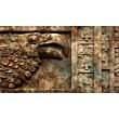 Aztec Eagle Carving 0371 Wallpaper Mural by Magic Murals