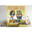 Cleopatra and Pharaoh Wallpaper Mural by Magic Murals