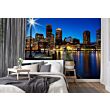 Boston Harbor at Night Wallpaper Mural by Magic Murals