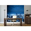 Blue Chicago Wallpaper Wall Mural by Magic Murals