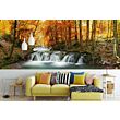 Autumn Forest Waterfall Wallpaper Mural by Magic Murals