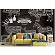 Butcher Board Wallpaper Wall Mural by Magic Murals