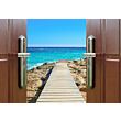 Beach Doors Wallpaper Wall Mural by Magic Murals