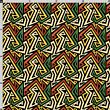 African Geometric Wallpaper Wall Mural by Magic Murals