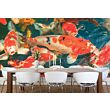 Colorful Koi Wallpaper Wall Mural by Magic Murals