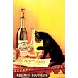 Absinthe Bourgeois Cat 6849 Wallpaper Mural by Magic Murals