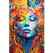 Painted Lady 3690 Wallpaper Wall Mural by Magic Murals