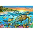 Underwater Turtles Wallpaper Wall Mural by Magic Murals
