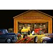 Hot Rod Shop Wallpaper Wall Mural by Magic Murals