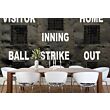 Scoreboard Wallpaper Wall Mural by Magic Murals