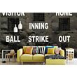 Scoreboard Wallpaper Wall Mural by Magic Murals