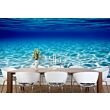 Blue Water Wallpaper Wall Mural by Magic Murals