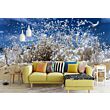 Foam Explosion Wallpaper Wall Mural by Magic Murals